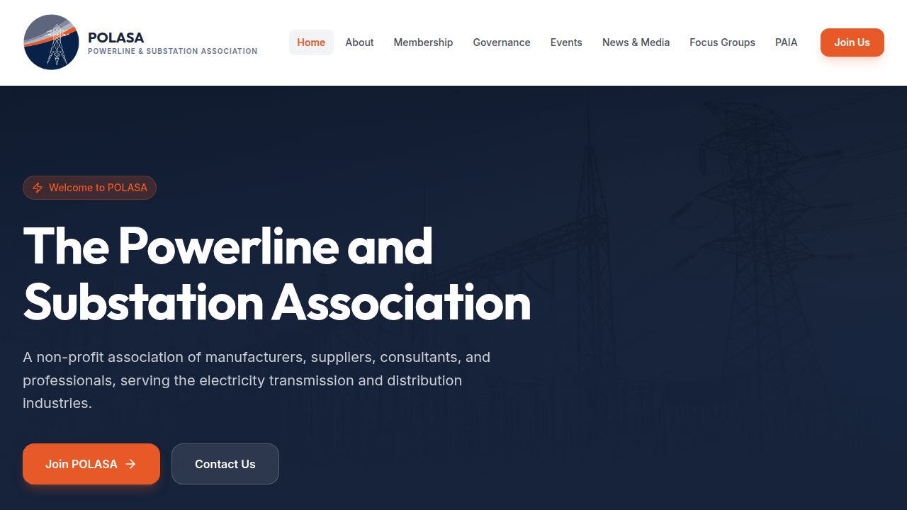 POLASA | The Powerline and Substation Association of Southern Africa